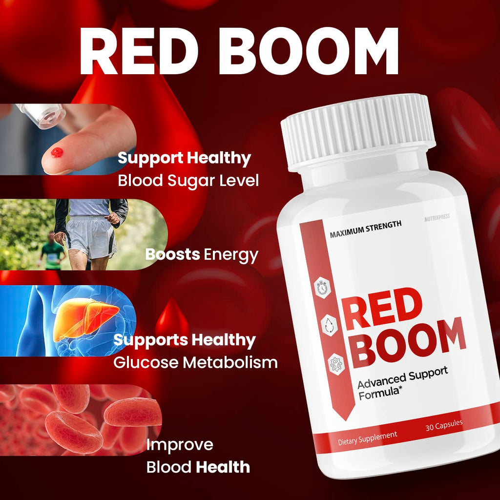 30-day supply of RedBoom capsules