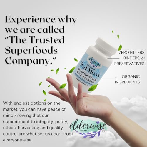 30-day supply of sea moss capsules