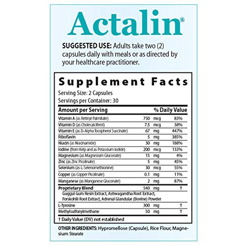 30 day supply of thyroid vitamins
