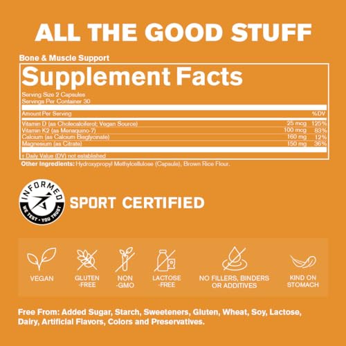 30-day supply of vegan calcium