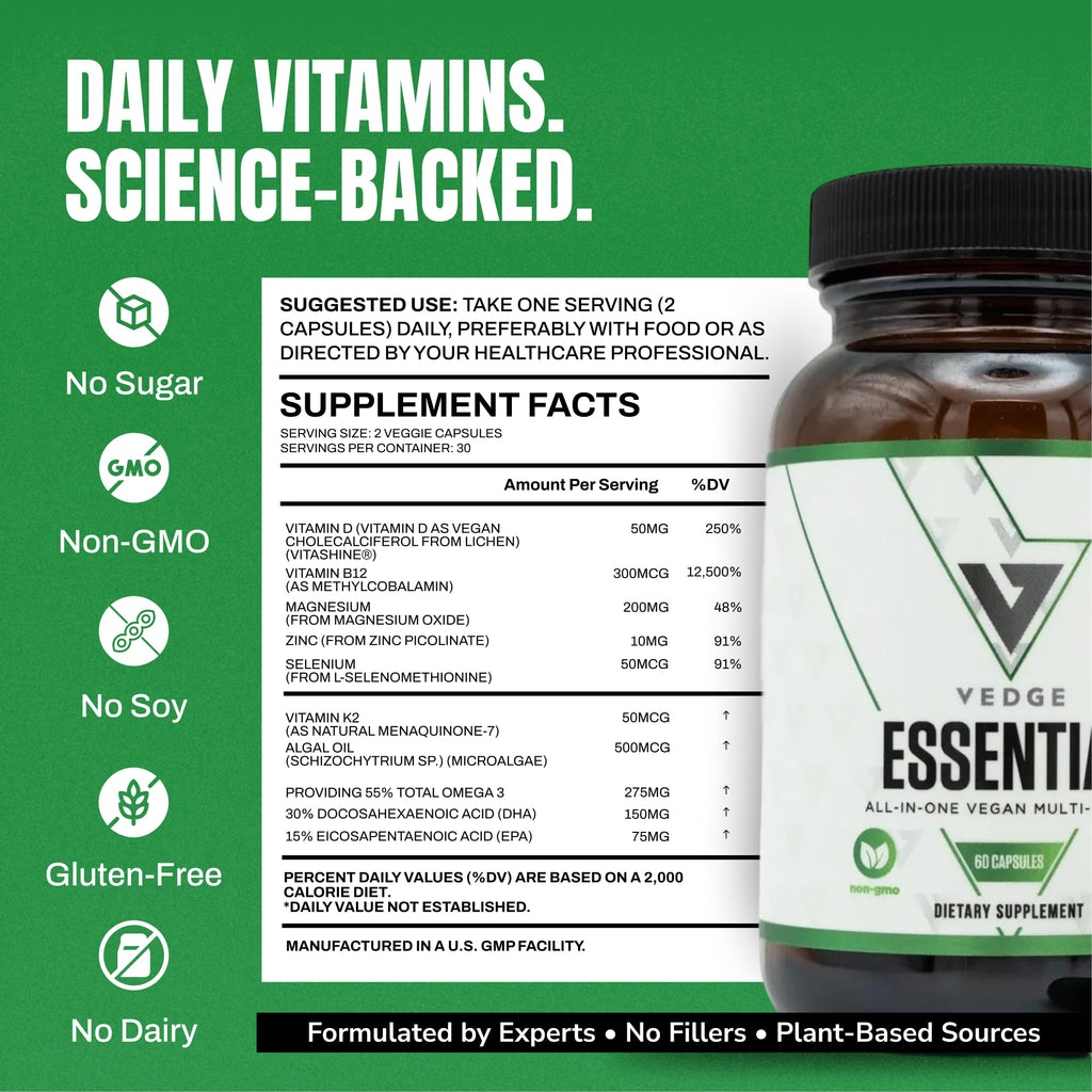 30-day supply of vegan omega 3