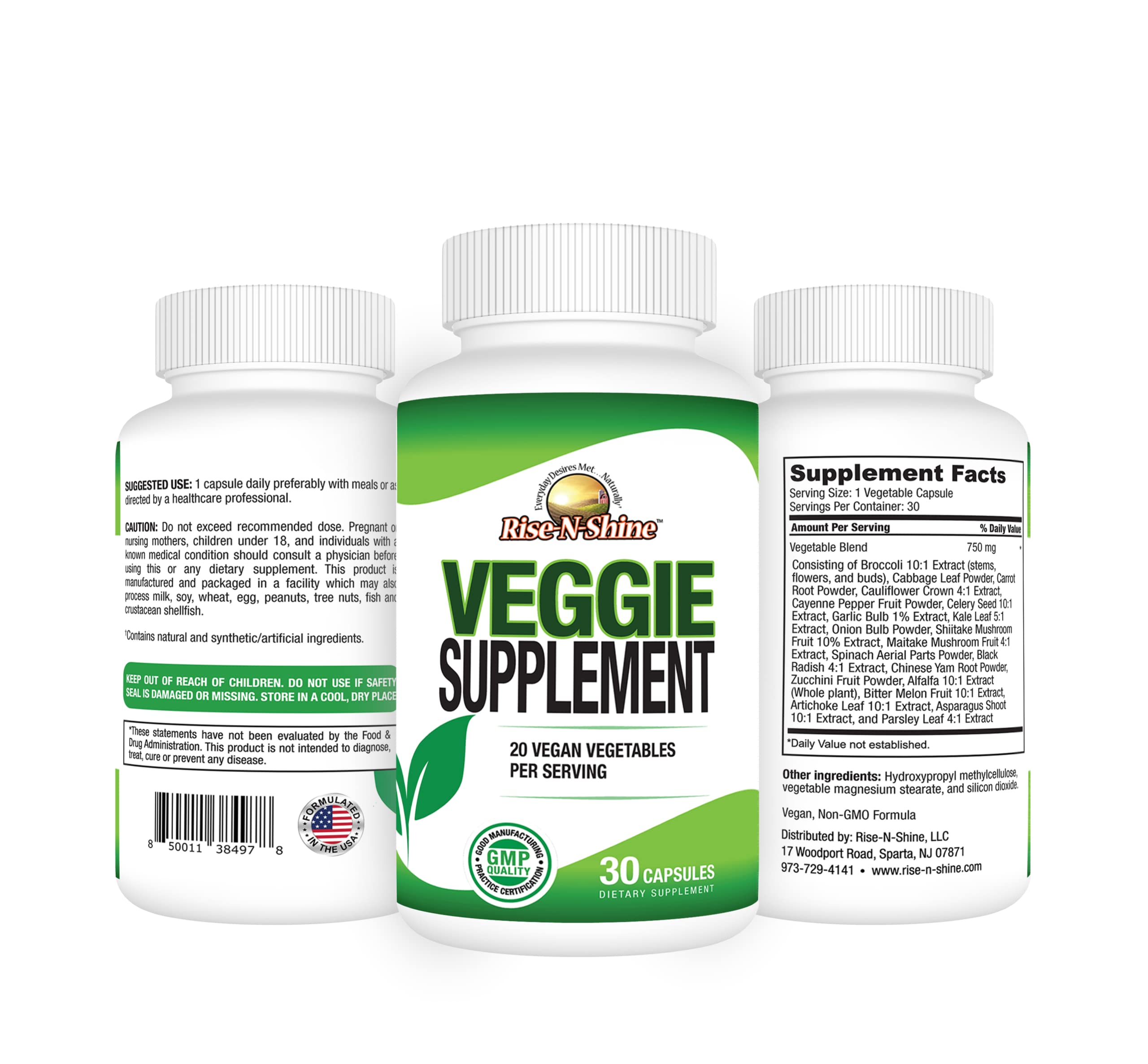 30 day supply of vegan vitamins