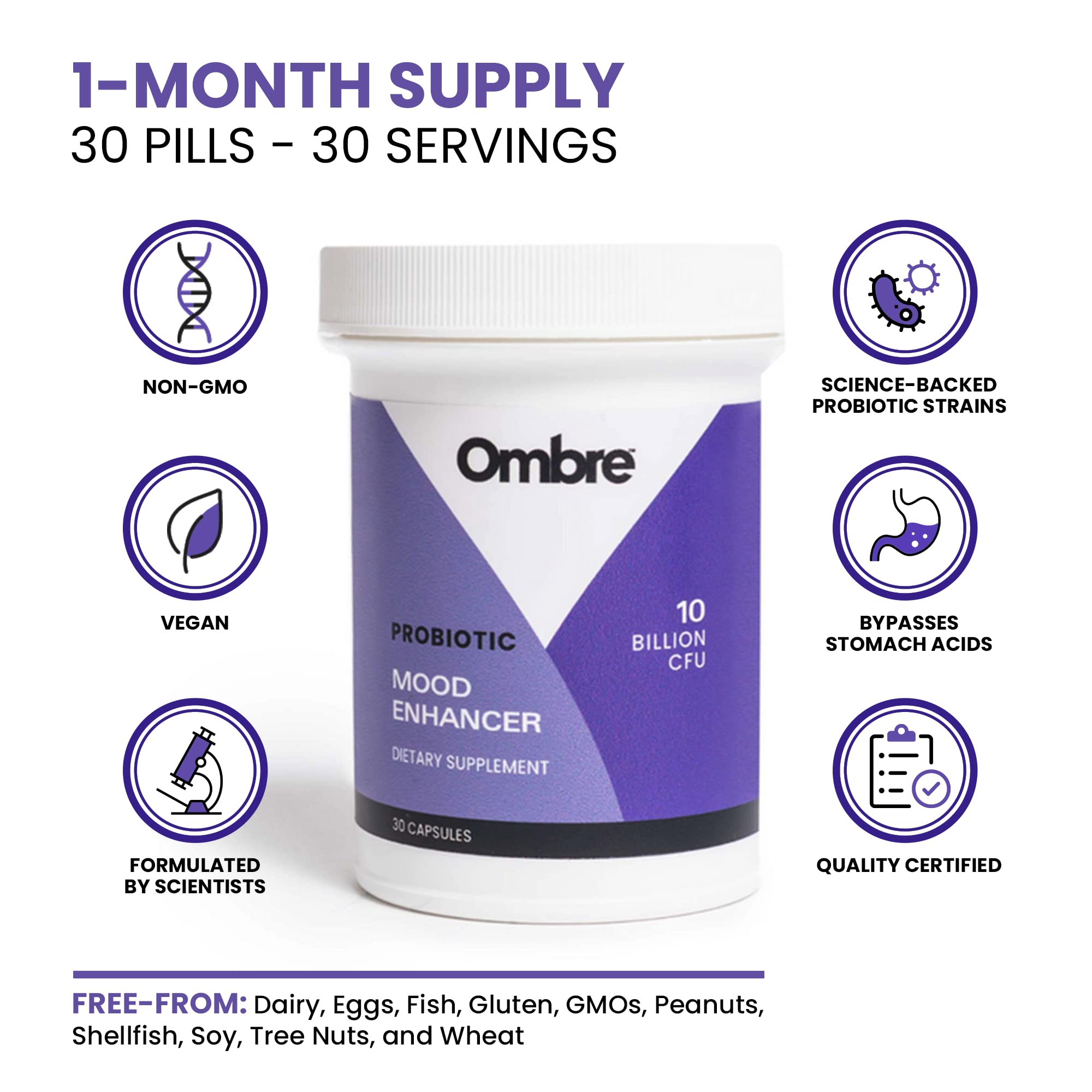 30-day supply of vitamin & mineral support