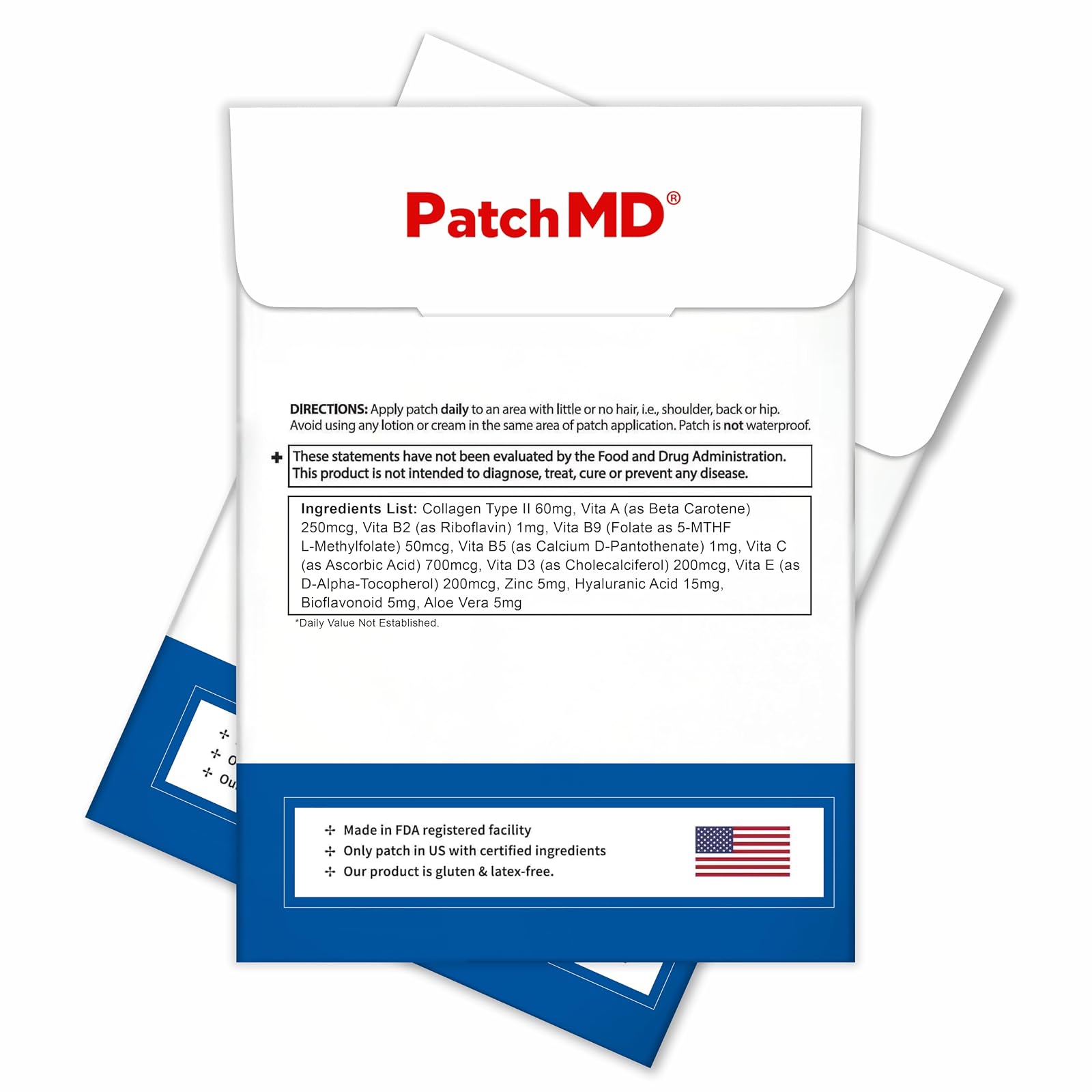 30 days supply of collagen patches