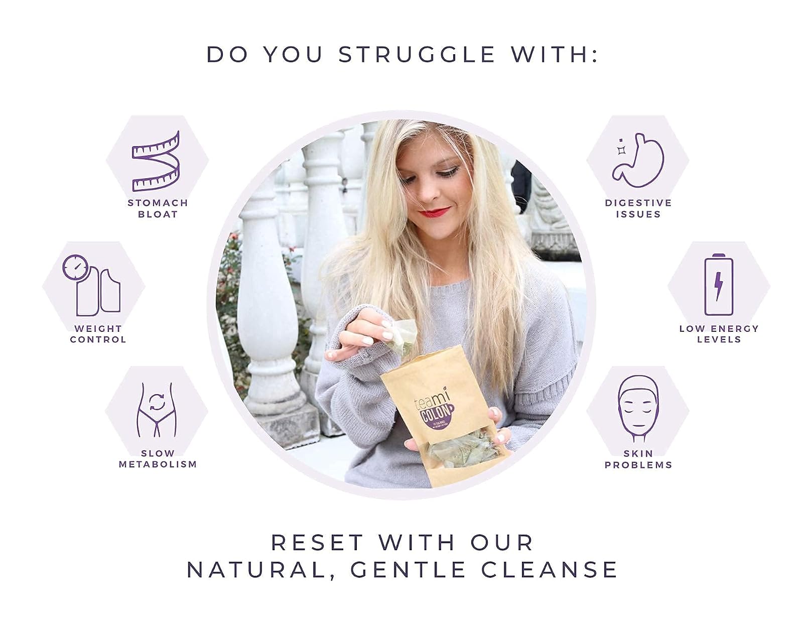 30 days supply of colon cleanse tea