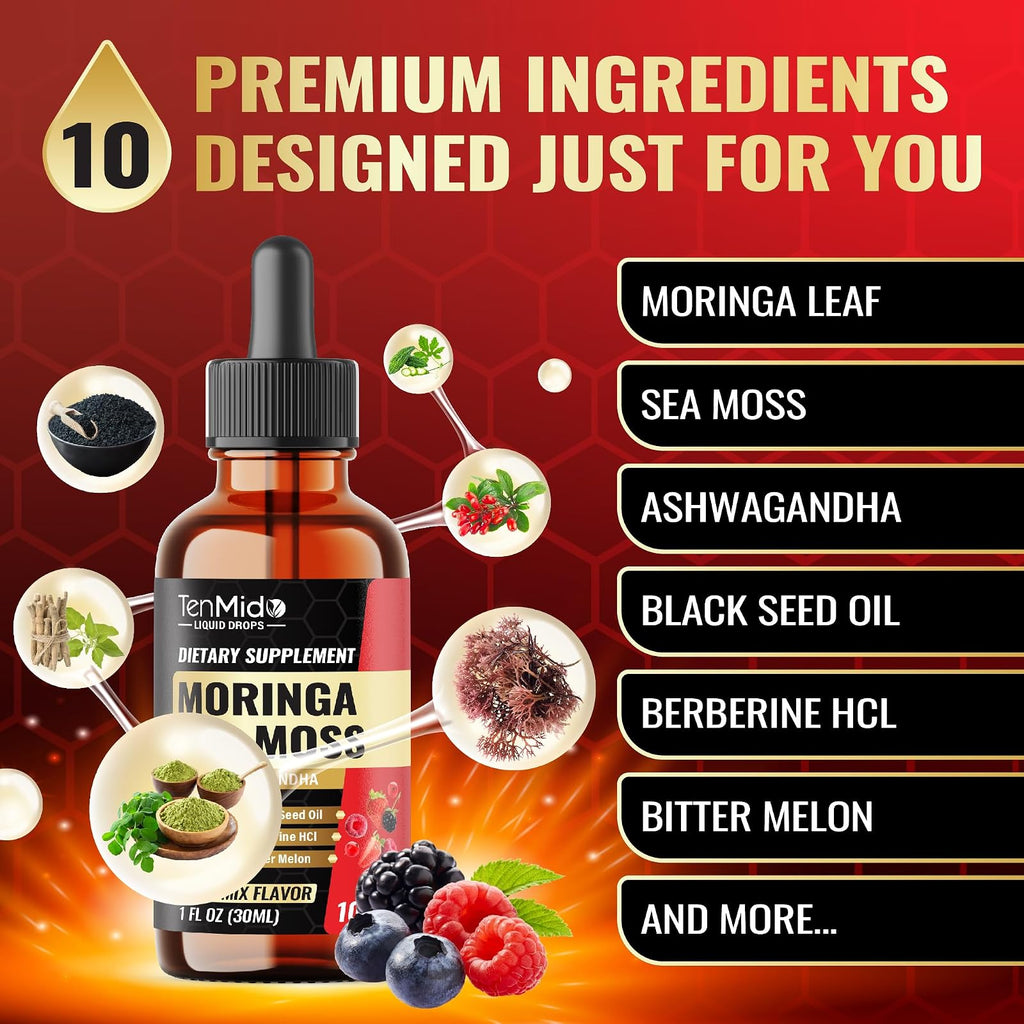 30 days supply of Moringa drops