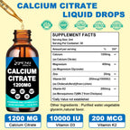 30 drops of essential calcium citrate