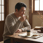 30 g can of Hojicha tea