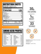 30 g serving of whey protein