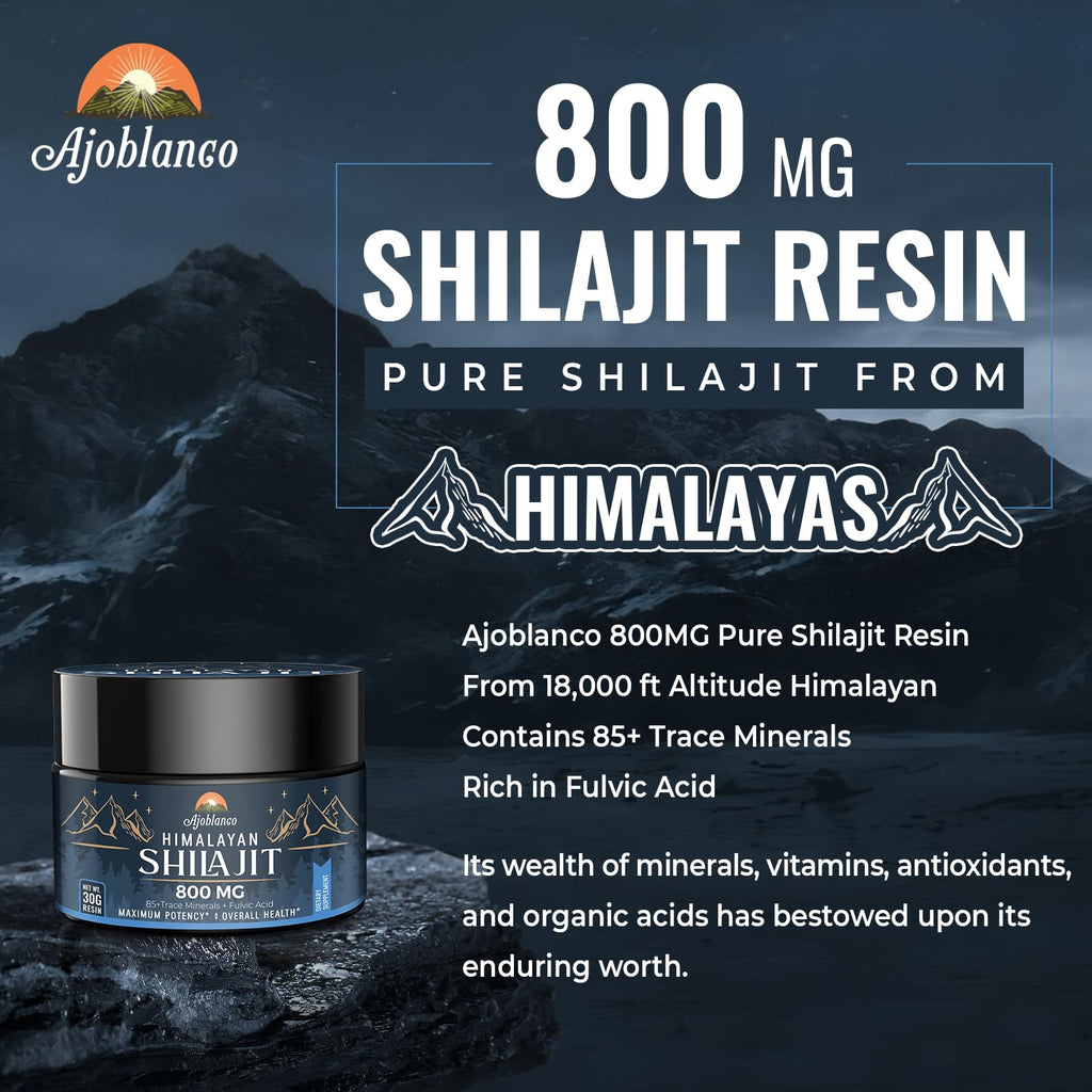 30 grams of pure Shilajit resin