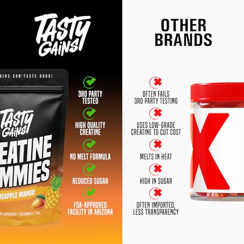30 gummies of creatine for daily use