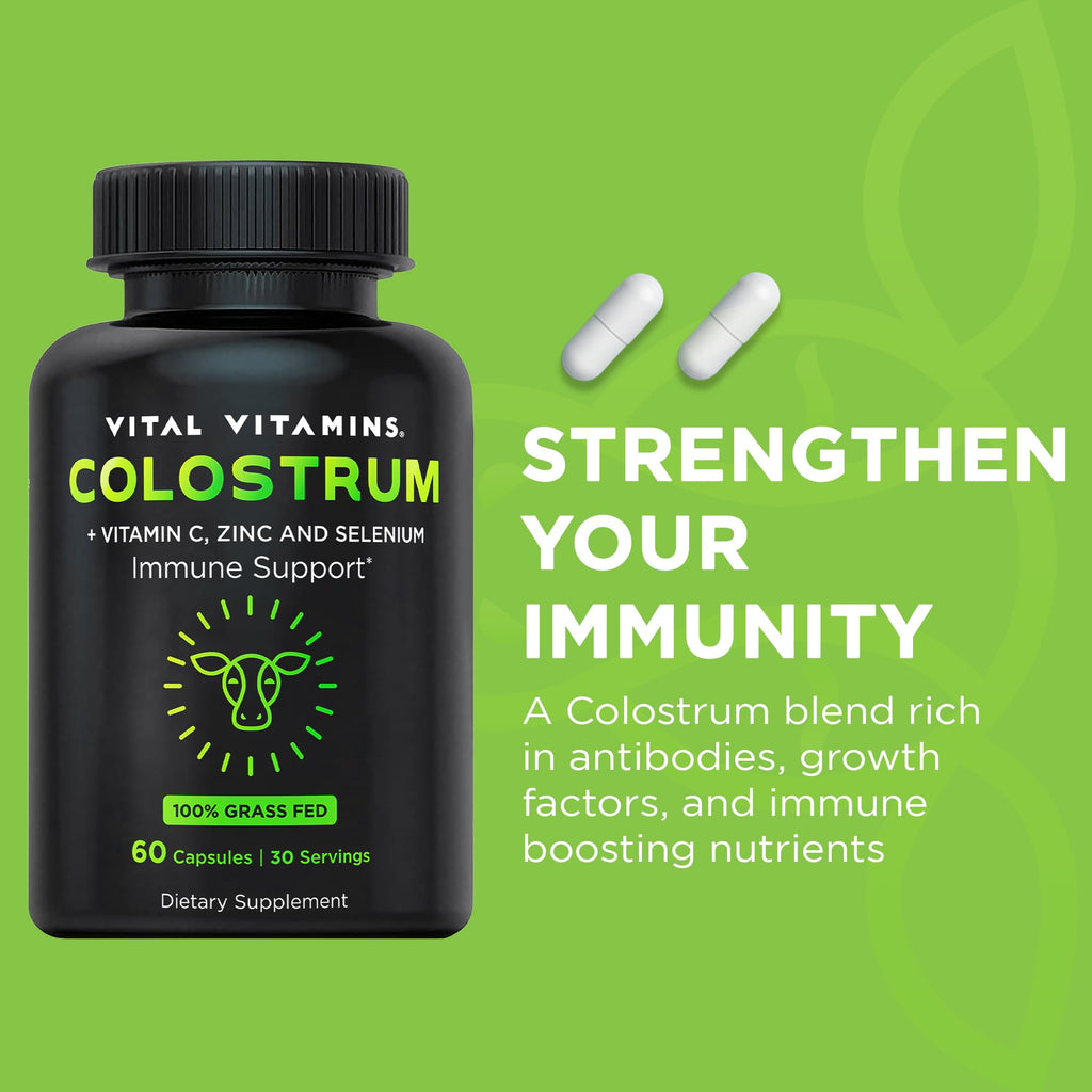 30% IgG immunoglobulins for gut health