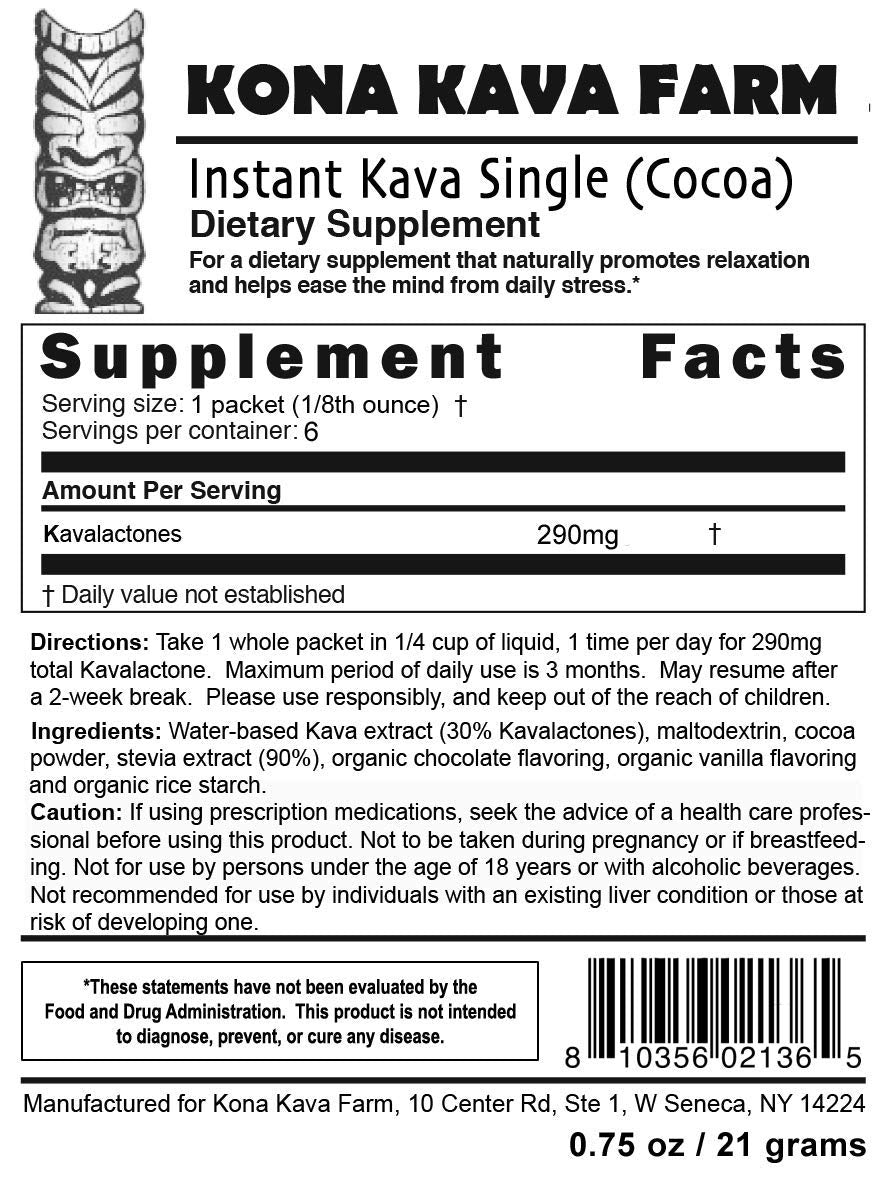 30% kavalactone kava mix