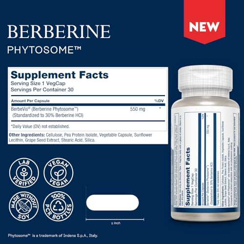 30 mg berberine HCl capsules