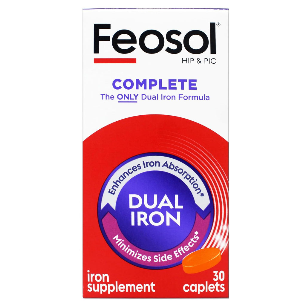 30 mg iron bisglycinate caplets
