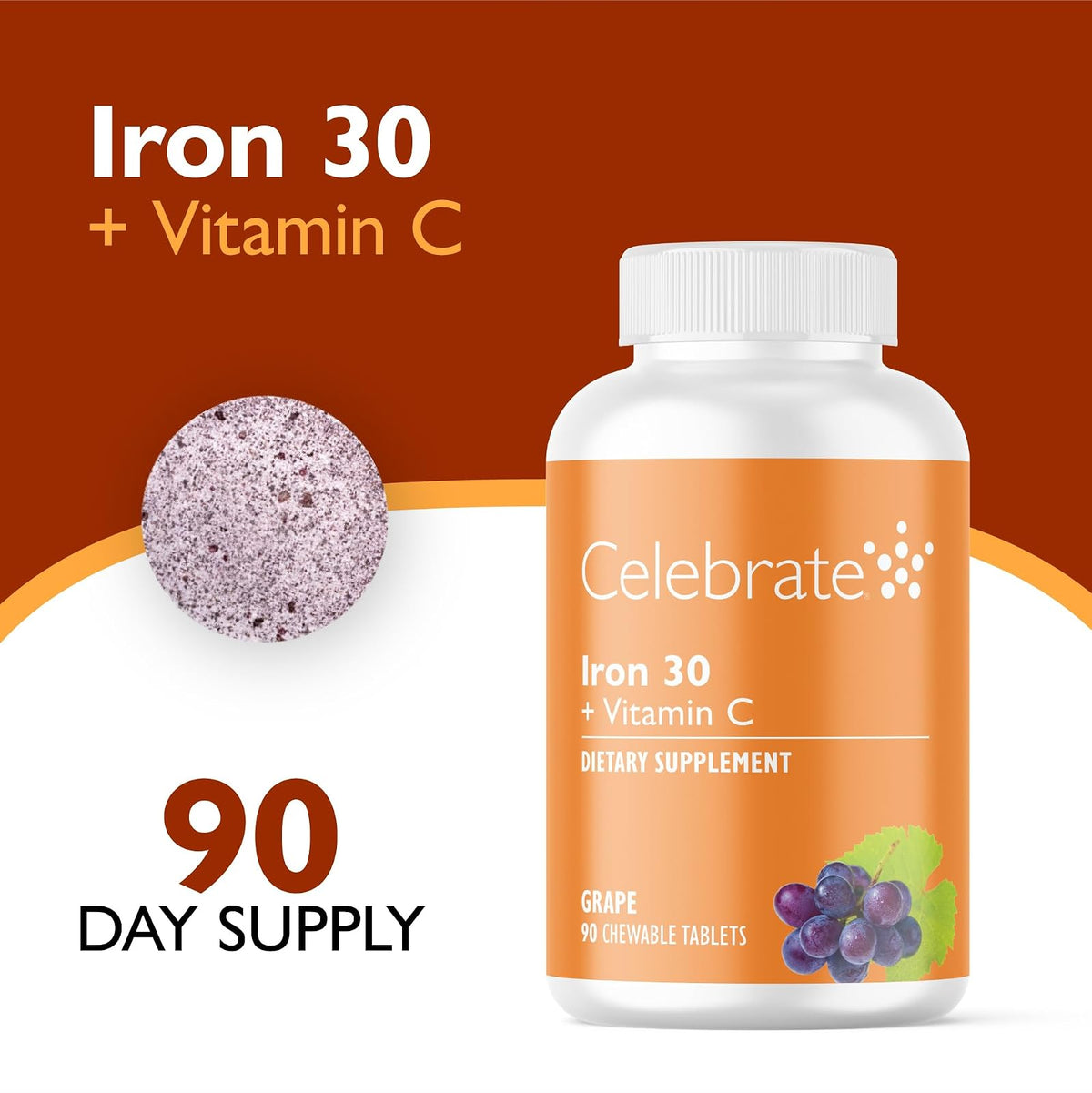 30 mg iron bisglycinate tablets