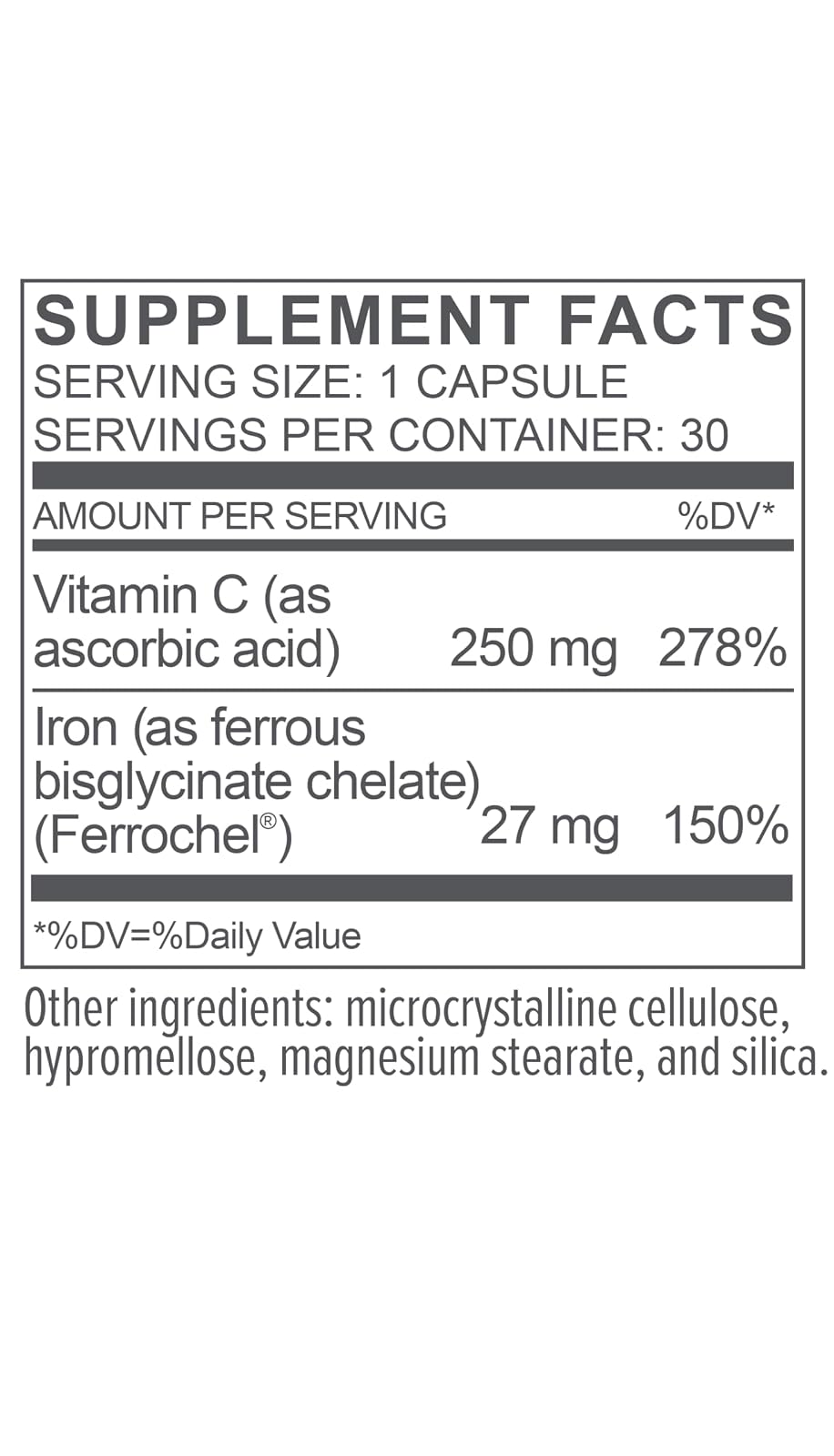 30 mg iron supplement for better health