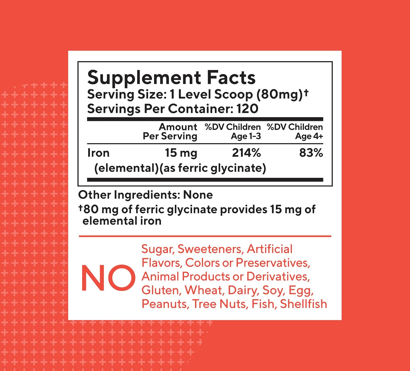 30 mg iron supplement for children