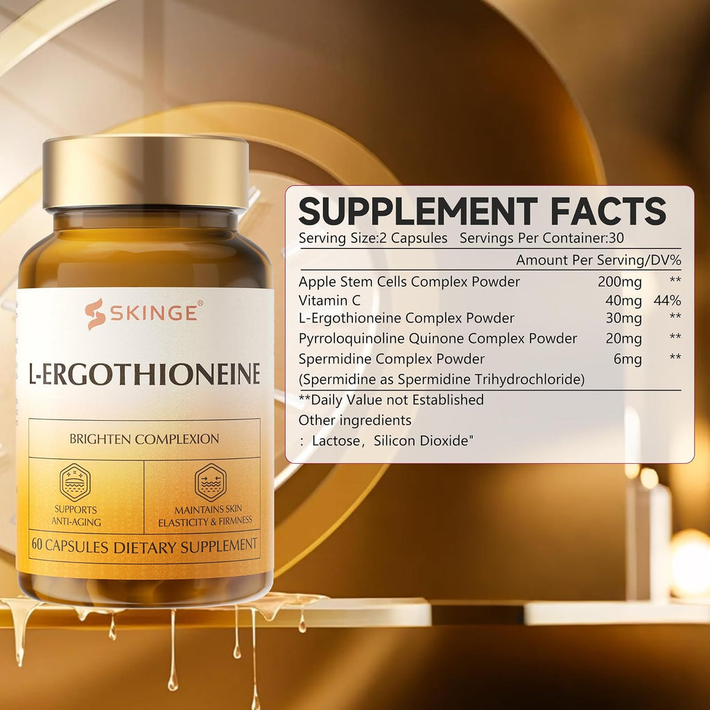 30 mg L-Ergothioneine for skin health
