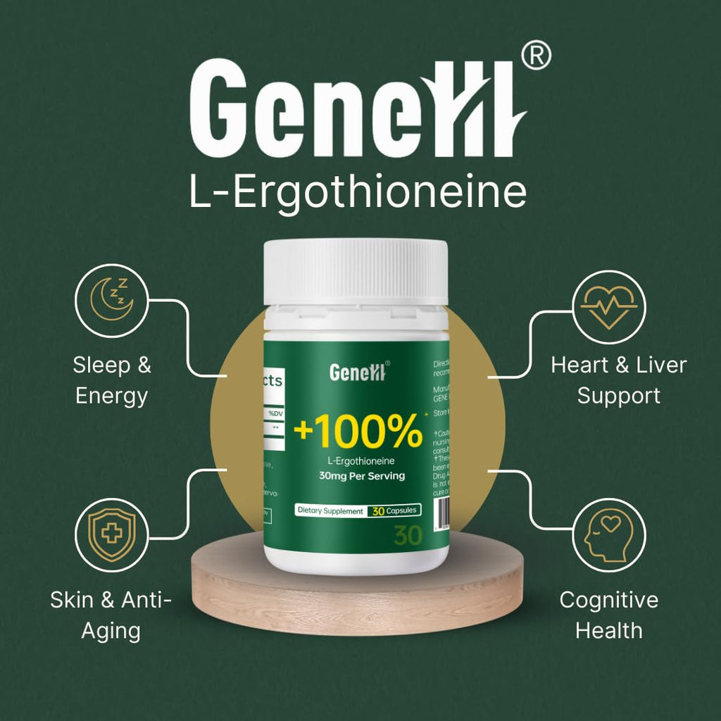 30 mg L-Ergothioneine health benefits