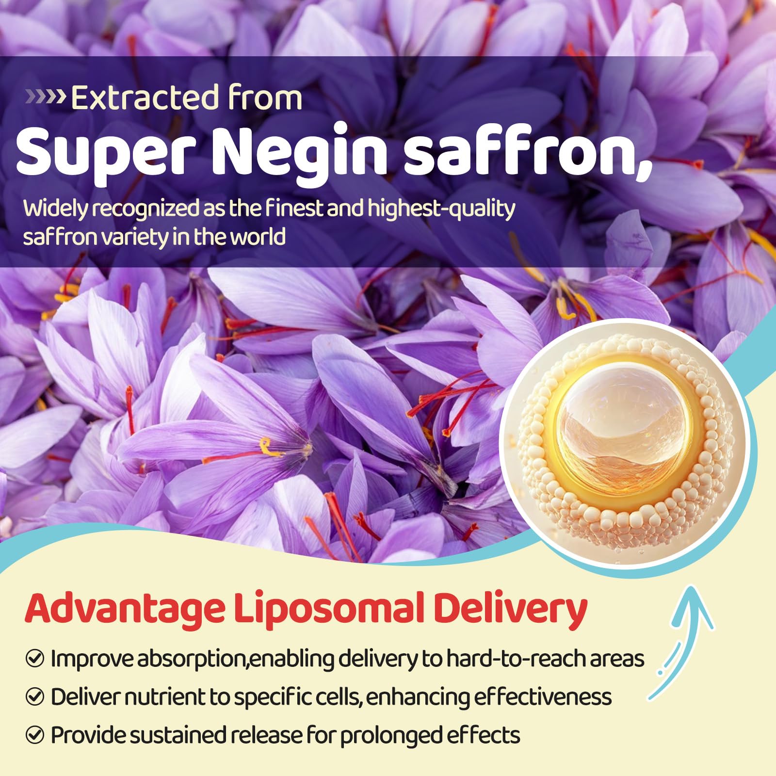 30 mg liposomal saffron gummies