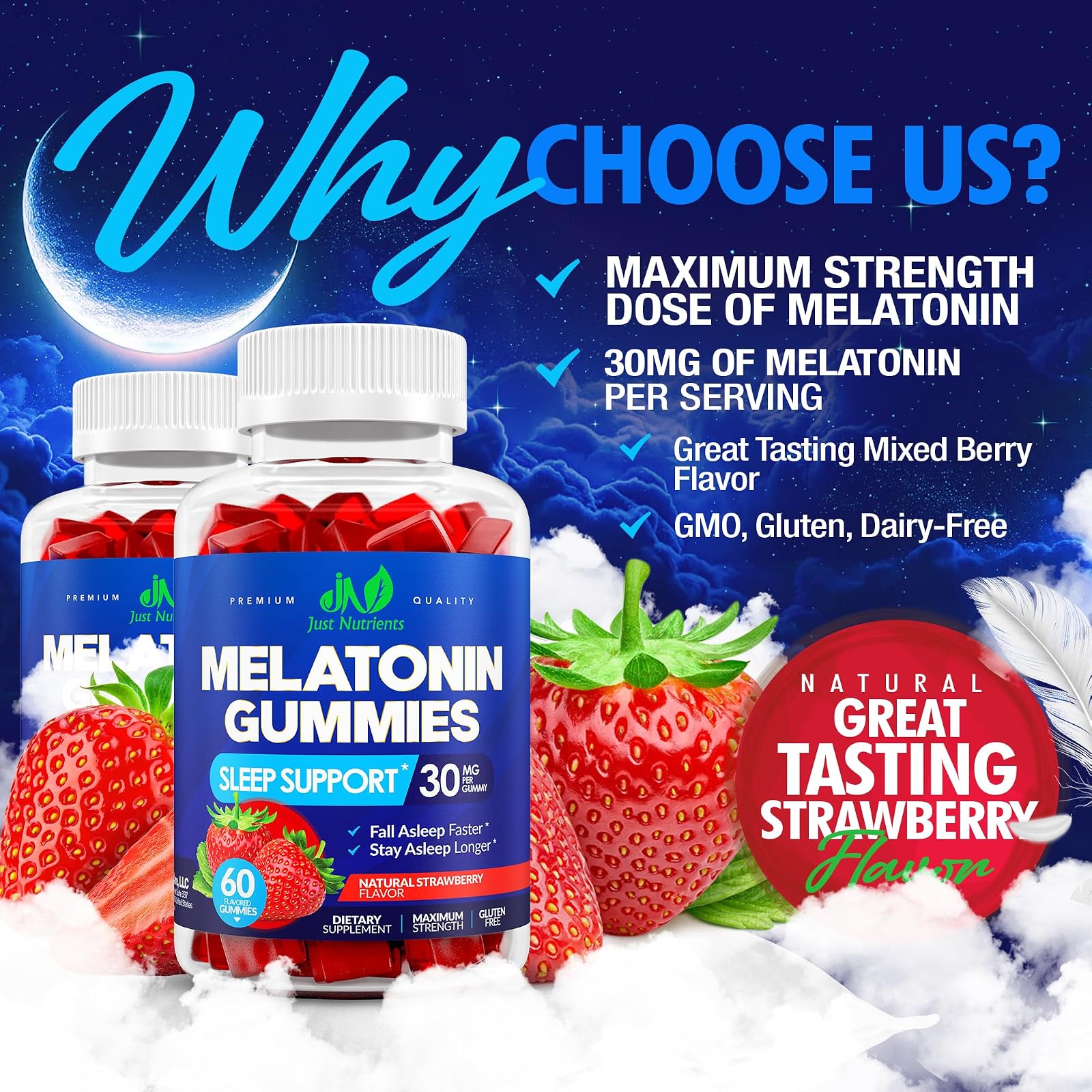 30 mg melatonin gummies for relaxation