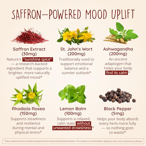 30 mg saffron for emotional balance