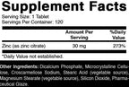 30 mg Zinc Citrate for daily wellness