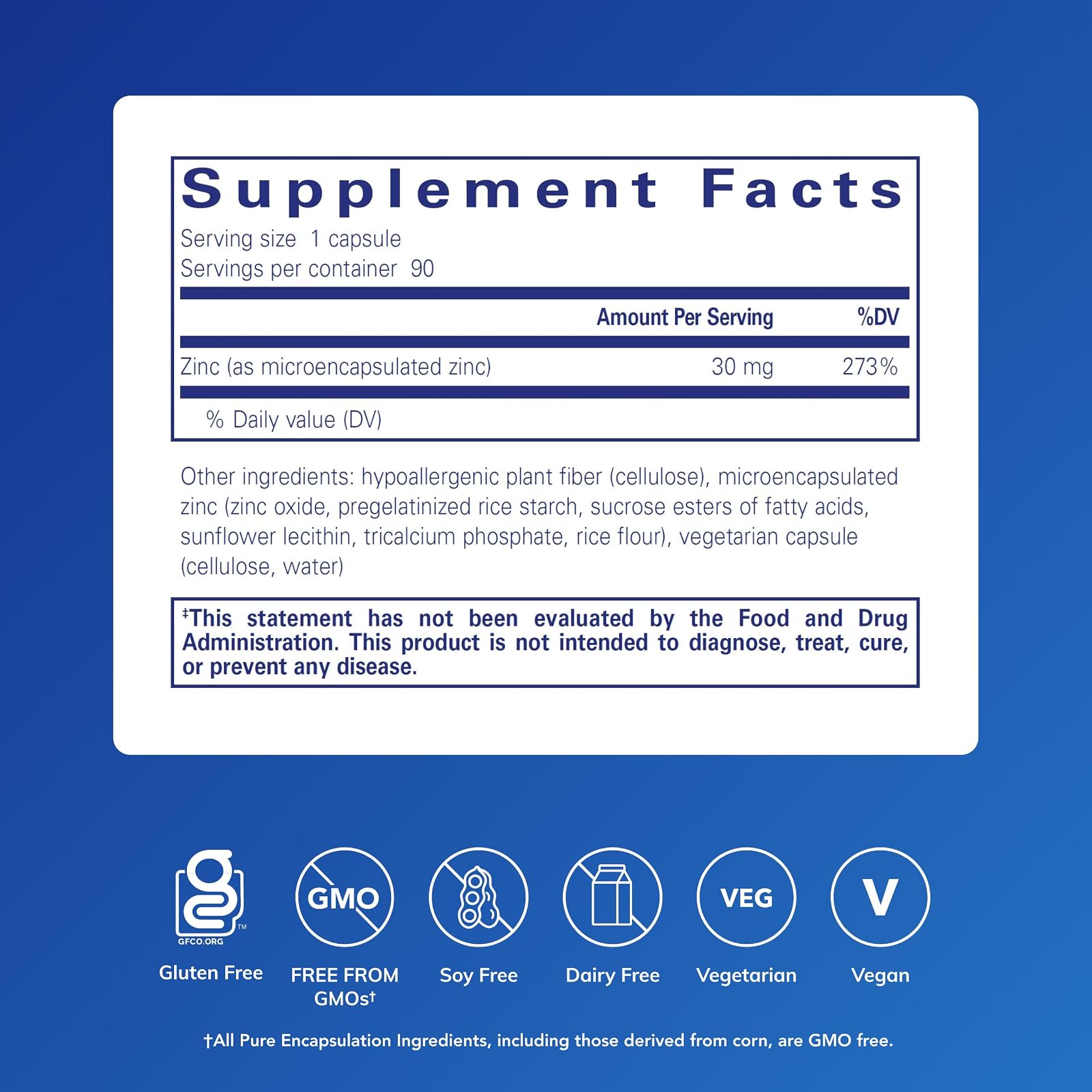 30 mg zinc for immune support