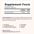 30 mg zinc for immune support
