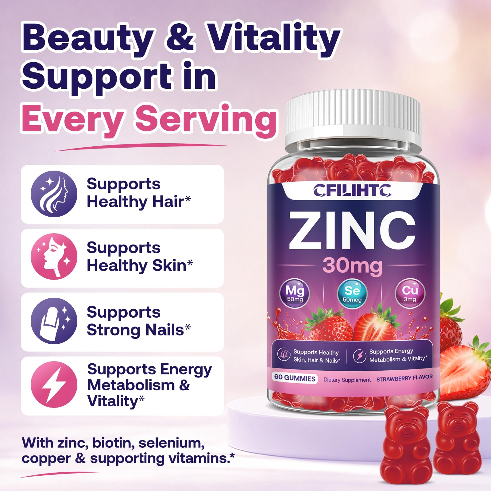 30 mg zinc gummies for adults