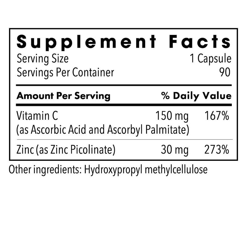 30 mg zinc picolinate for immune support