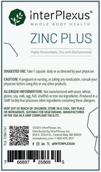 30 mg Zinc Plus for daily wellness