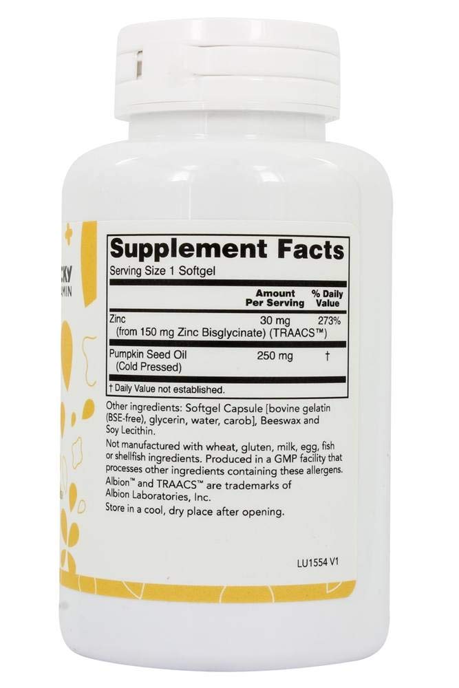 30 mg zinc softgels for wellness