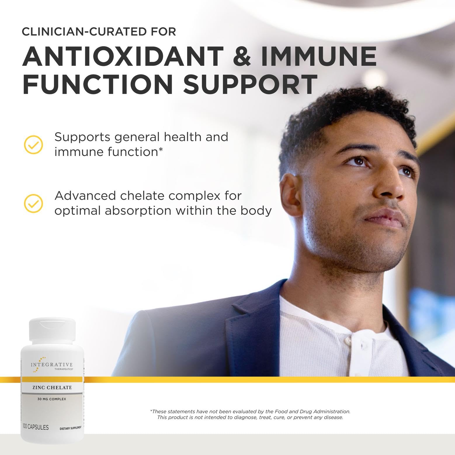 30 mg zinc supplement for immune support