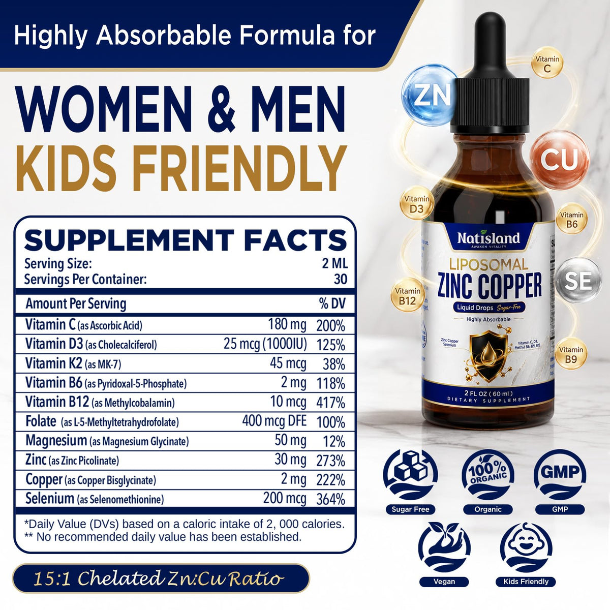 30 mg zinc supplement for immunity