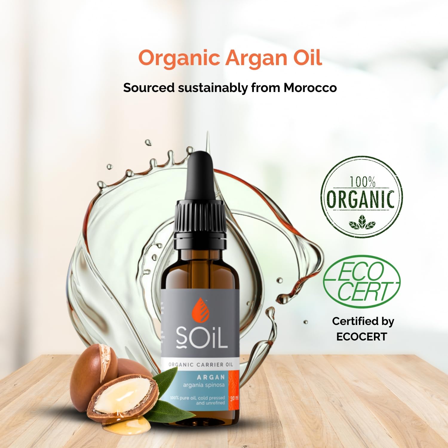 30 ml antioxidant-rich argan oil