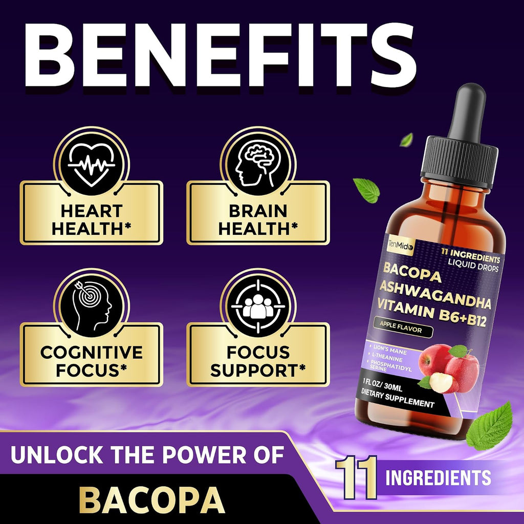 30 ml Bacopa extract for focus