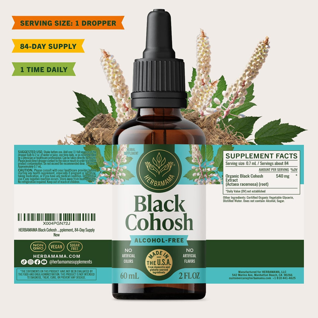 30 ml Black Cohosh for overall wellness support