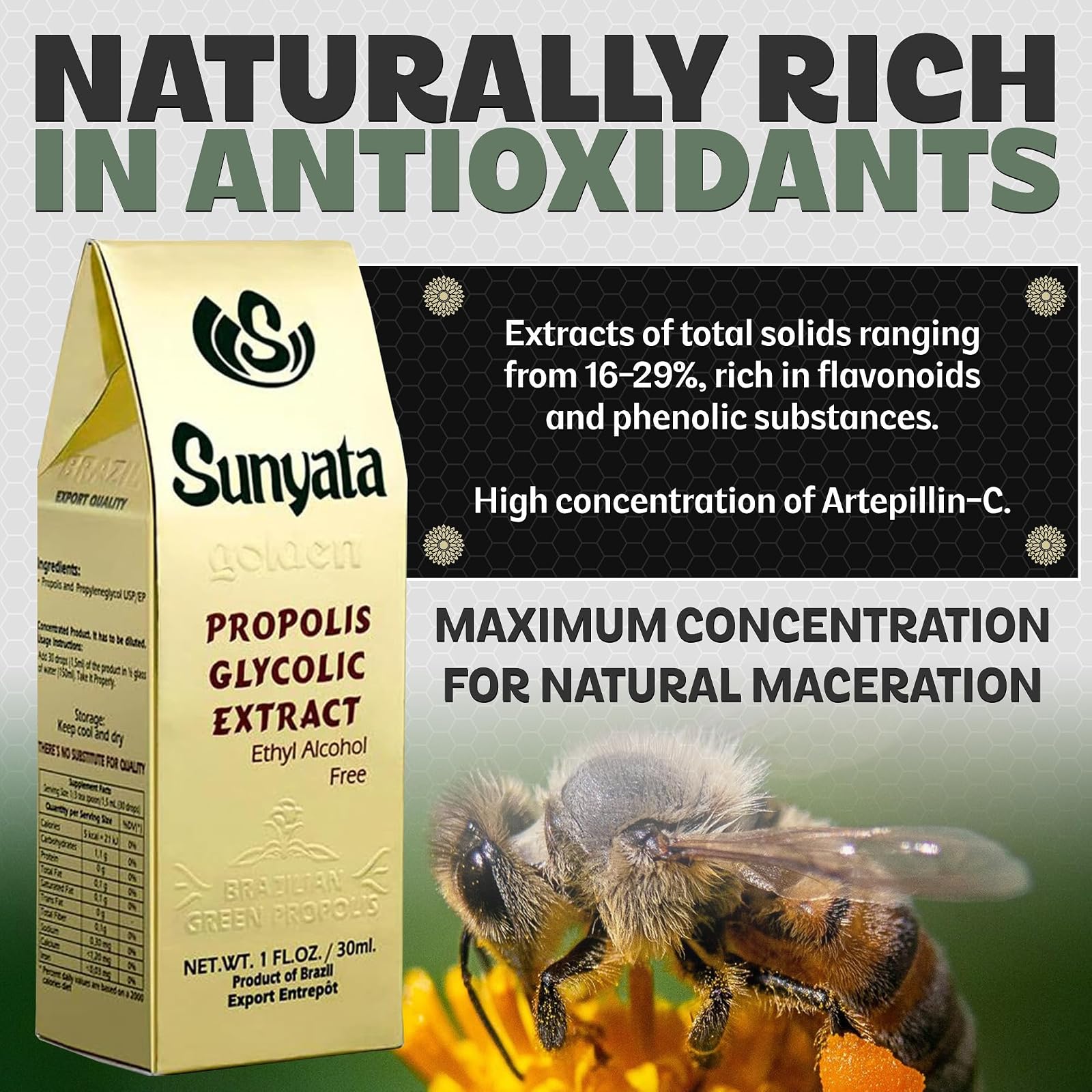 30 ml Brazilian bee propolis liquid