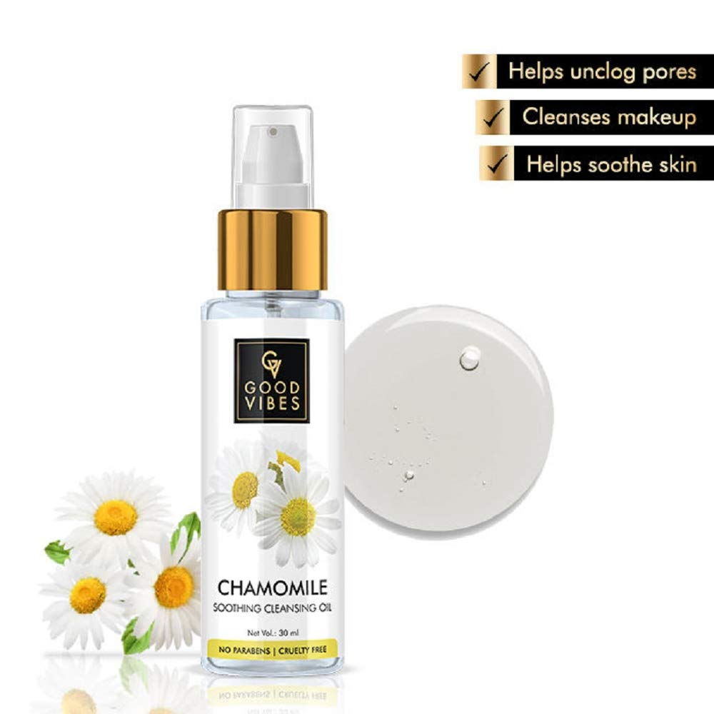 30 ml chamomile cleansing oil bottle