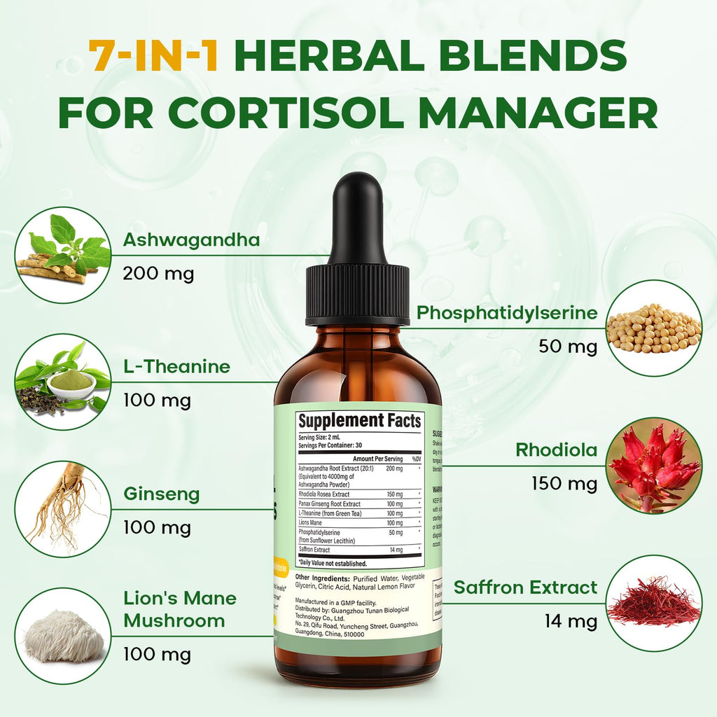 30 ml cortisol support drops