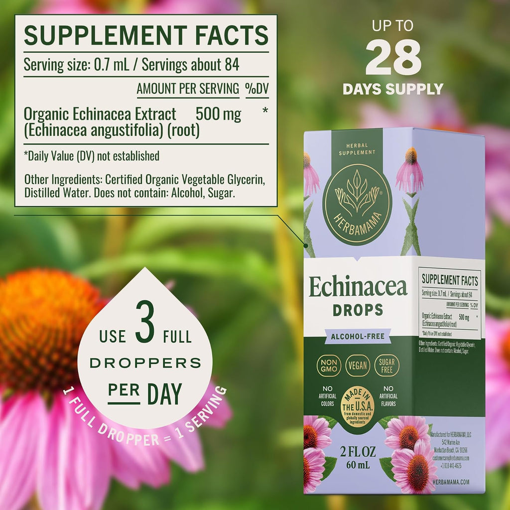 30 ml Echinacea drops for wellness