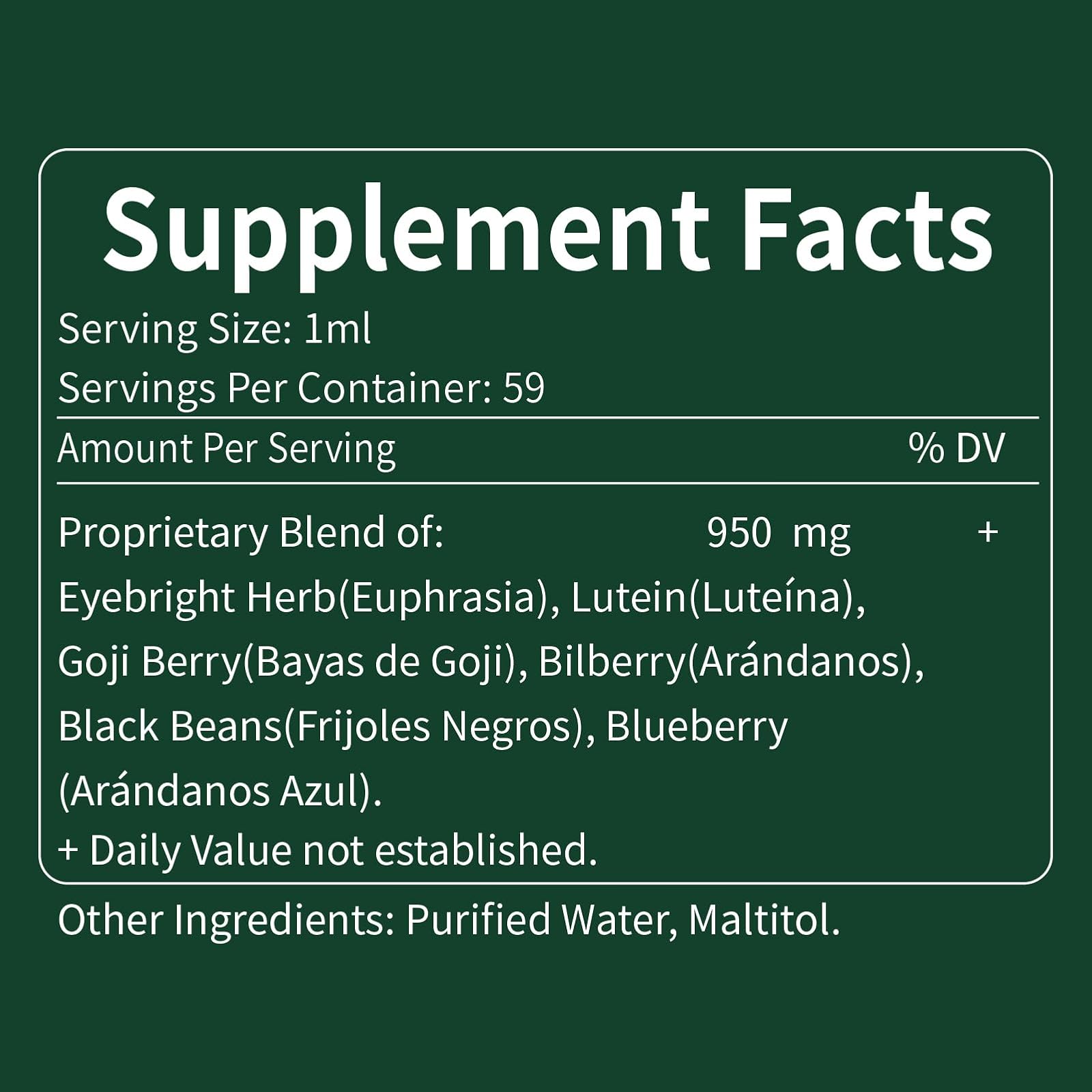 30 ml Eyebright drops for daily use