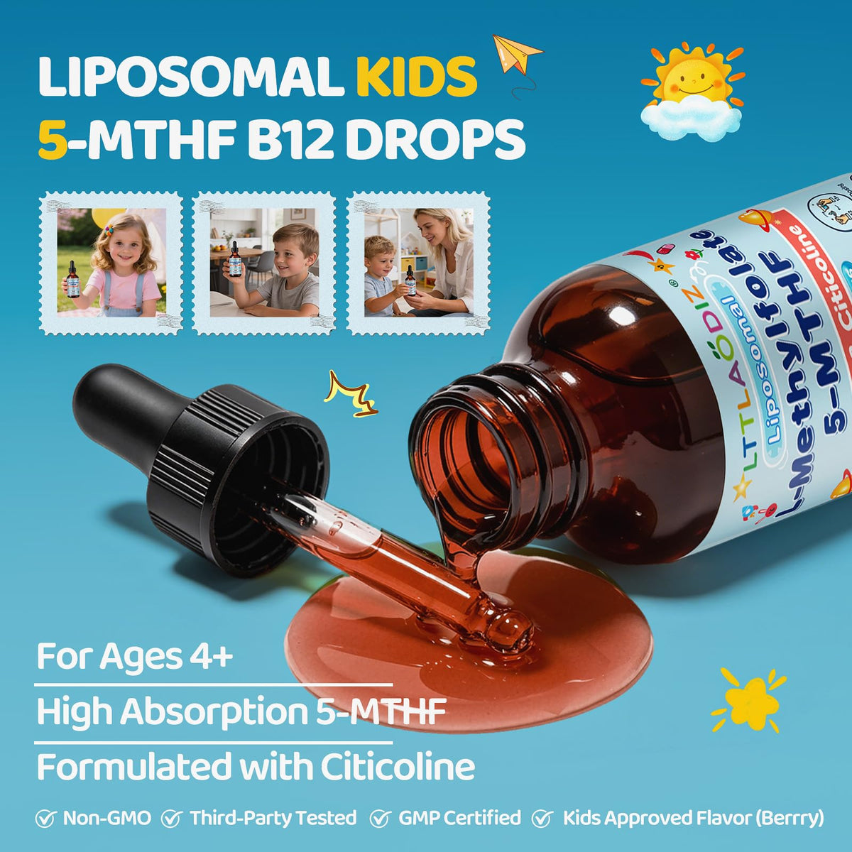 30 ml Folate Drops for Kids