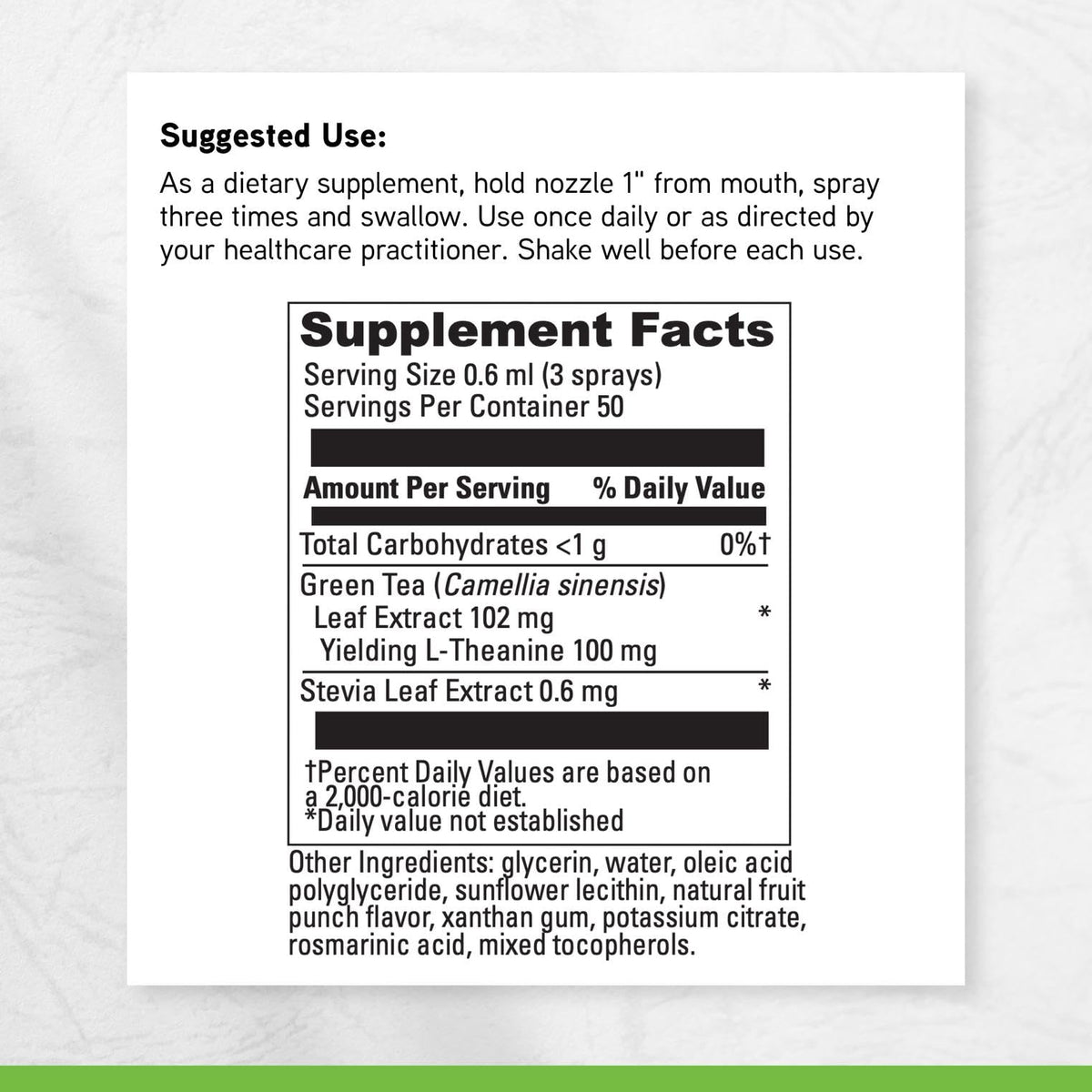 30 ml L-Theanine for focus