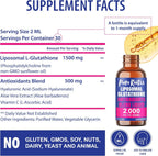 30 ml liposomal glutathione bottle