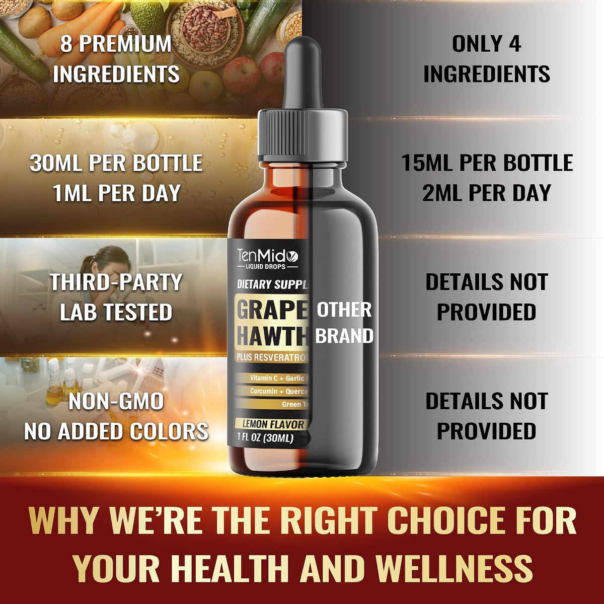 30 ml liquid drops for vitality
