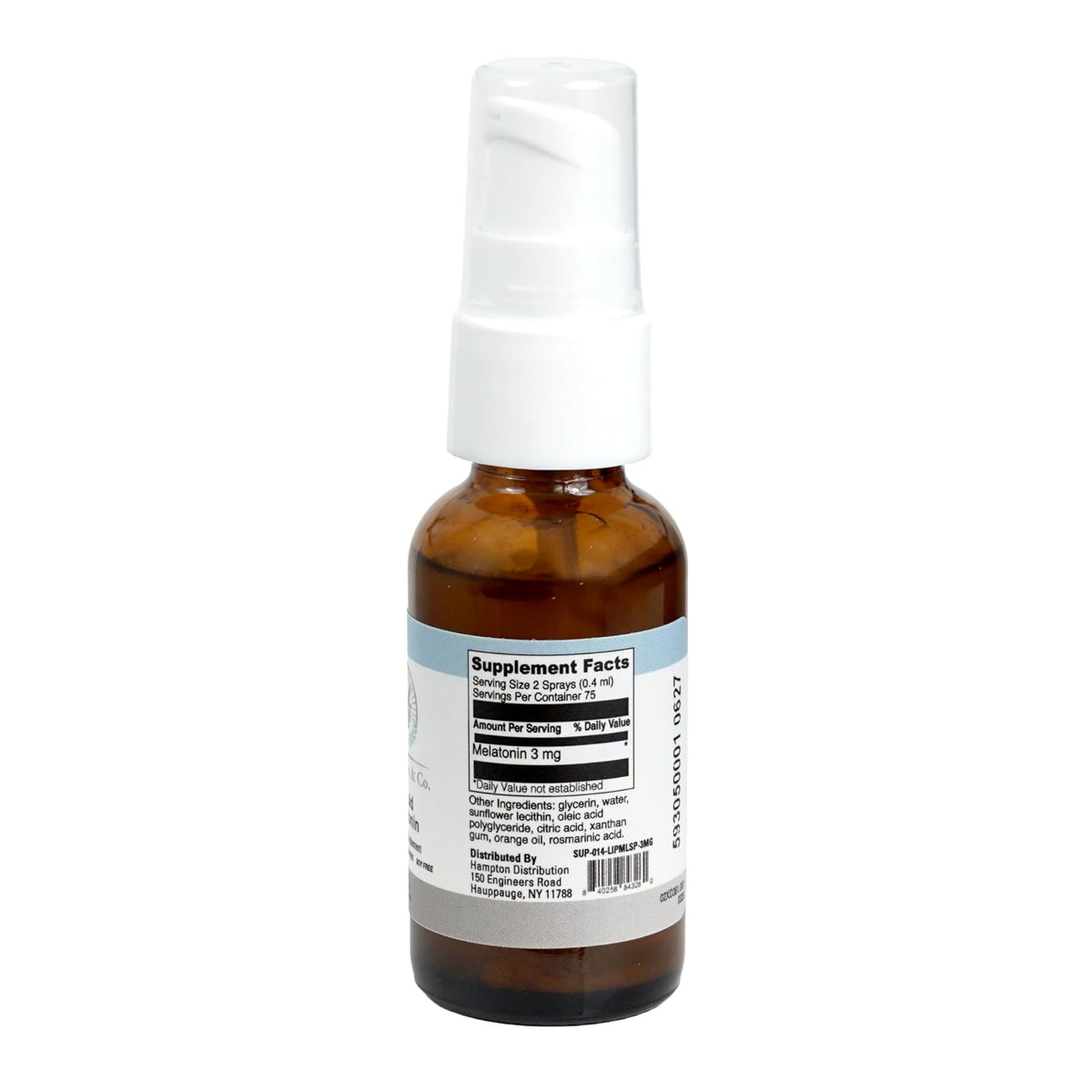 30 ml melatonin spray for sleep support