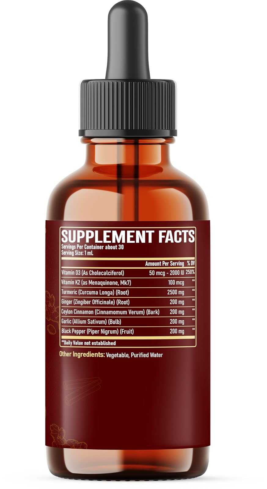 30 ml turmeric blend for vitality